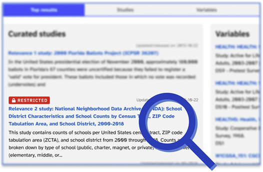 Find Data at ICPSR | ICPSR